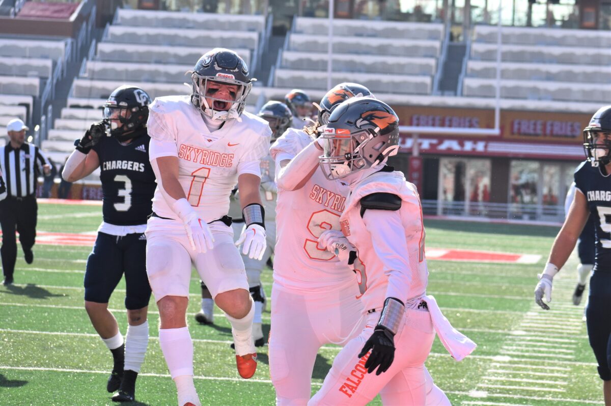 You shall not pass: Skyridge defense stuffs Corner Canyon on big plays ...